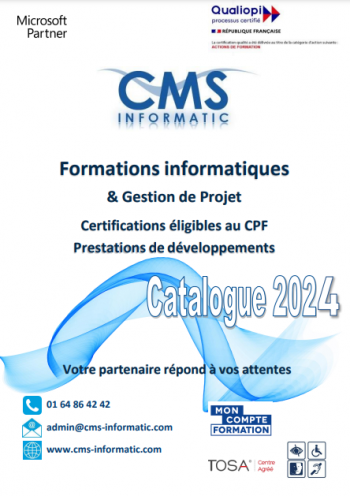 Centre de formations informatiques et prestations SI - CMS Informatic
